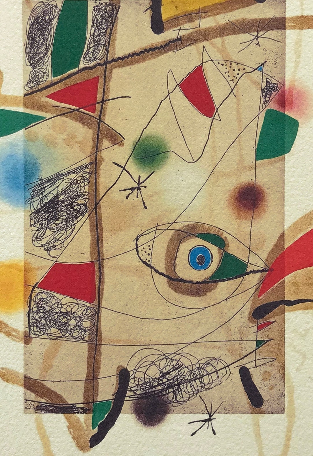 Joan Miró, Etching, Limited Edition, Art Print, Abstract Art - Etsy