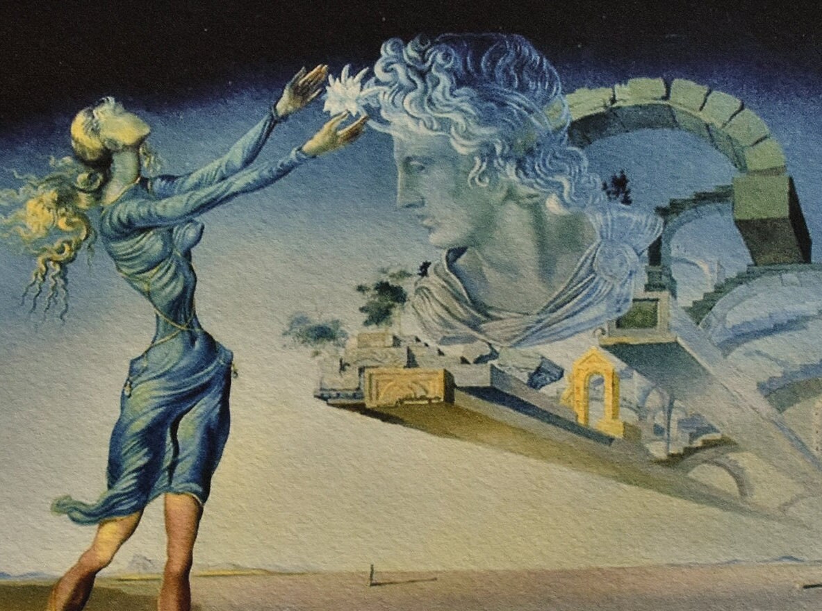 Salvador Dali, Lithograph, Limited Edition, Art Print - Etsy