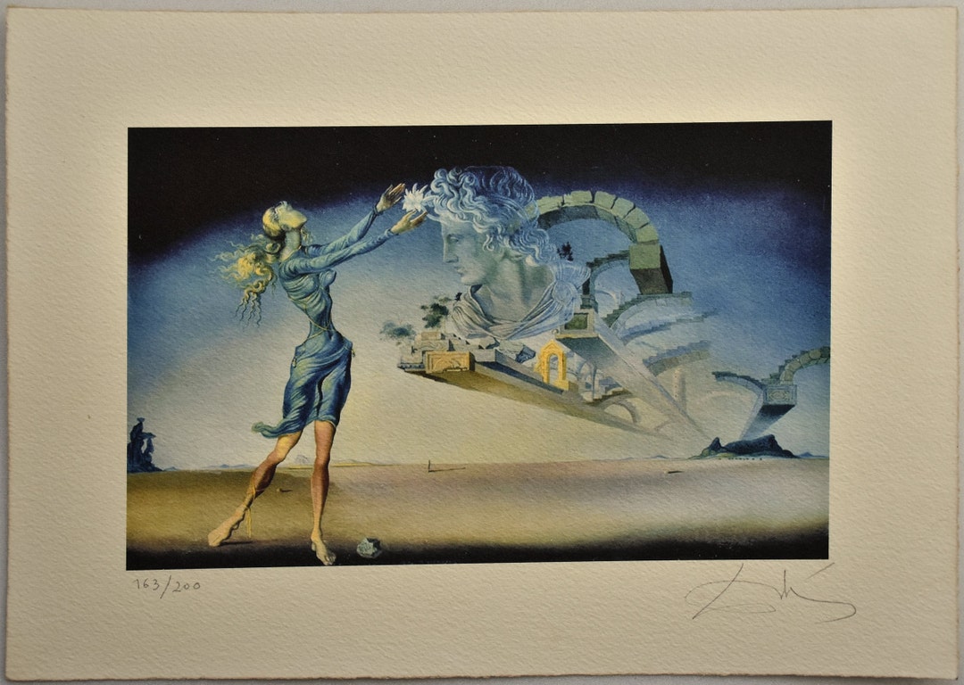 Salvador Dali, Lithograph, Limited Edition, Art Print - Etsy