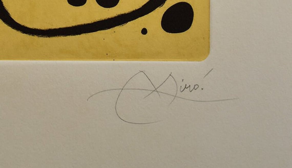 Joan Miró, Etching, Abstract Art, Signed Limited Edition - Etsy