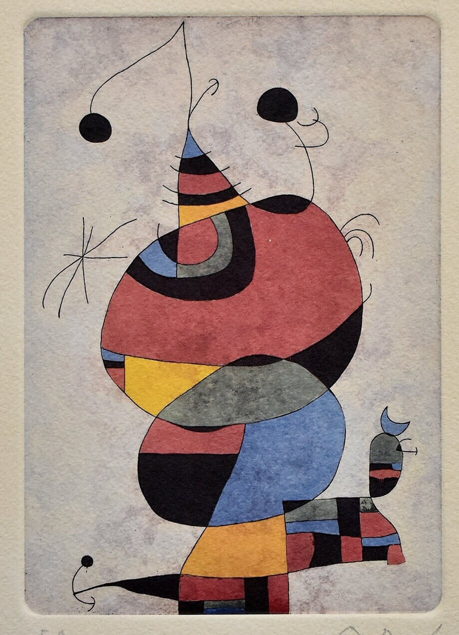 Joan Miró, Etching, Art Print, Abstract Art, Limited Edition - Etsy