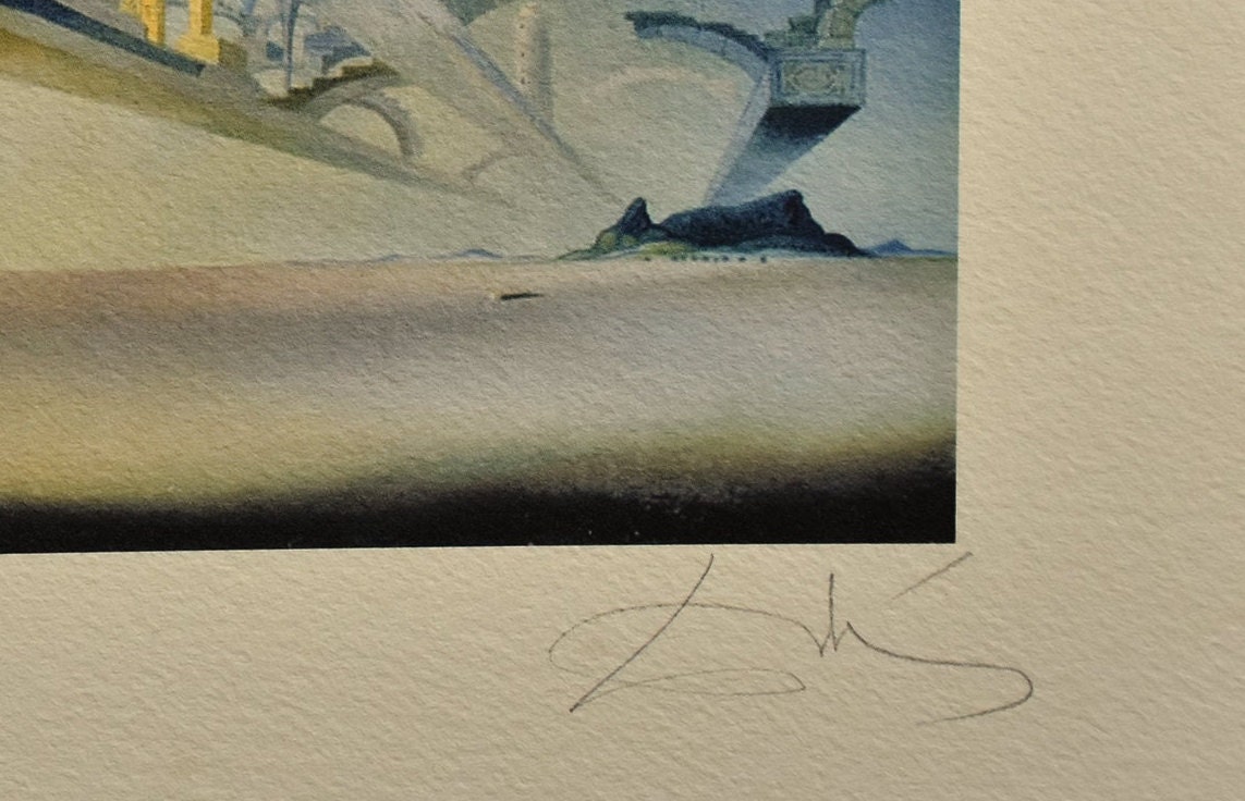 Salvador Dali, Lithograph, Limited Edition, Art Print - Etsy