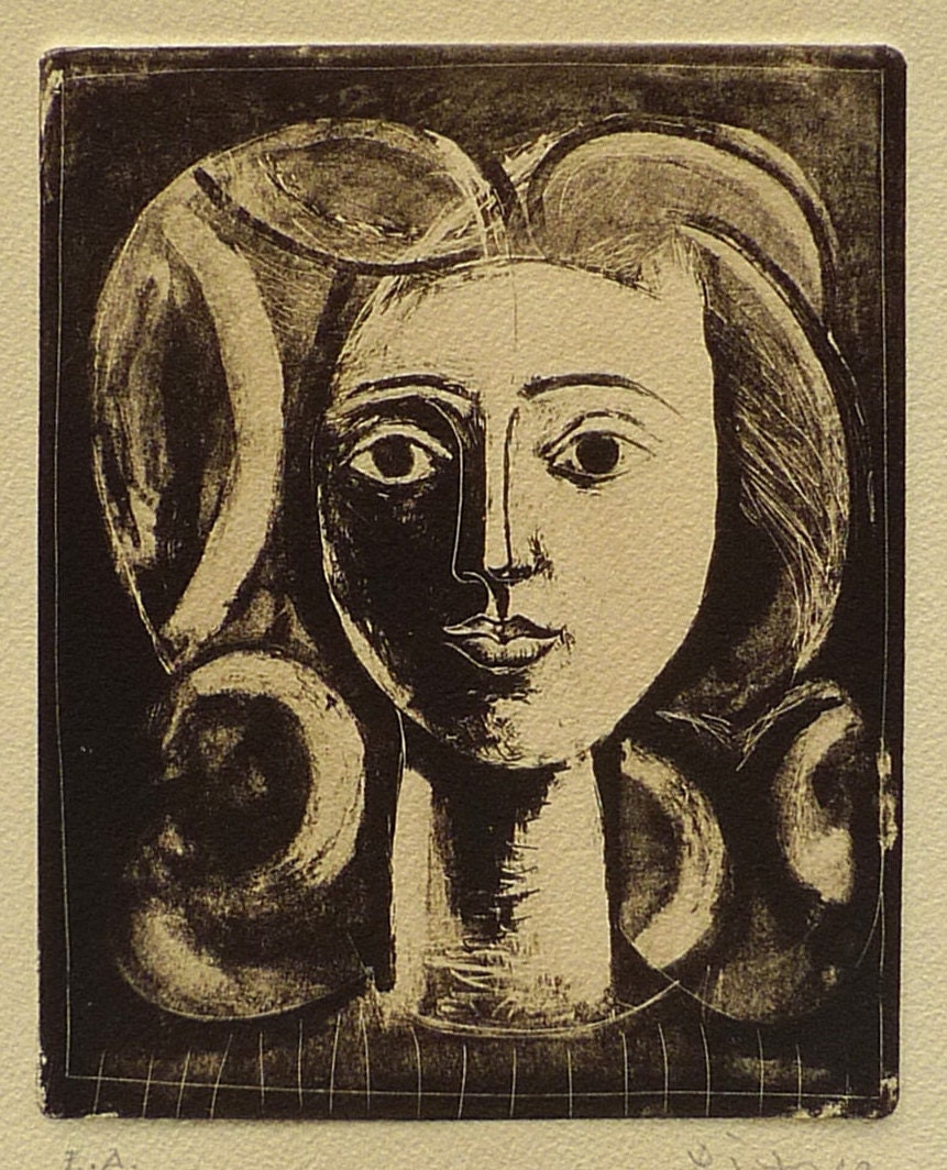 Pablo Picasso, Etching, on Arches Paper, Limited Edition - Etsy