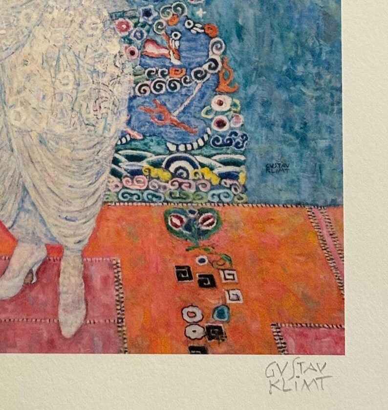 Gustav Klimt Lithograph, Limited Edition, Klimt Art - Etsy