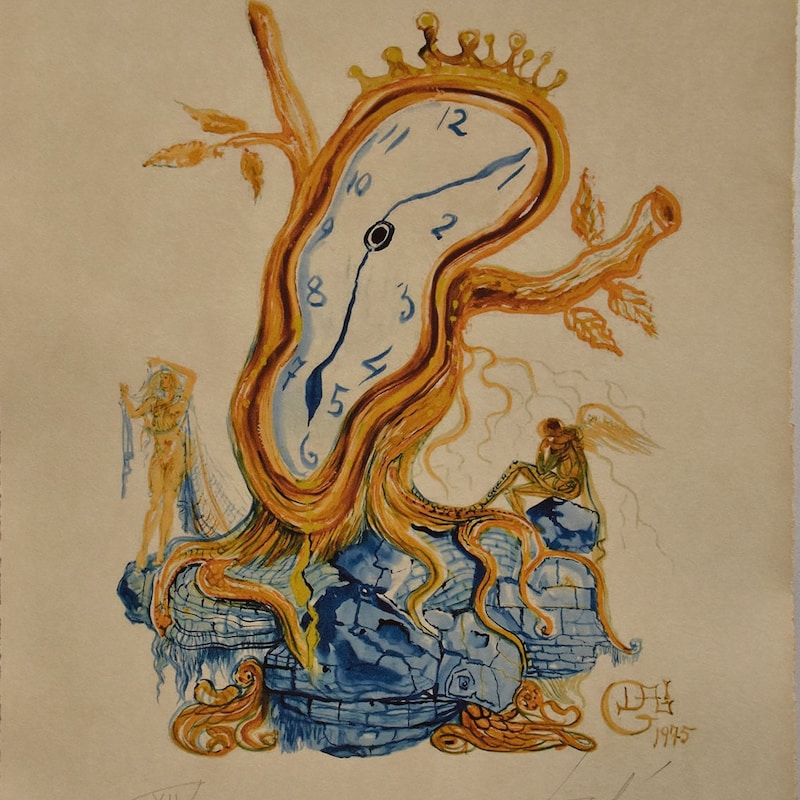 Lithograph Surrealism - Etsy UK