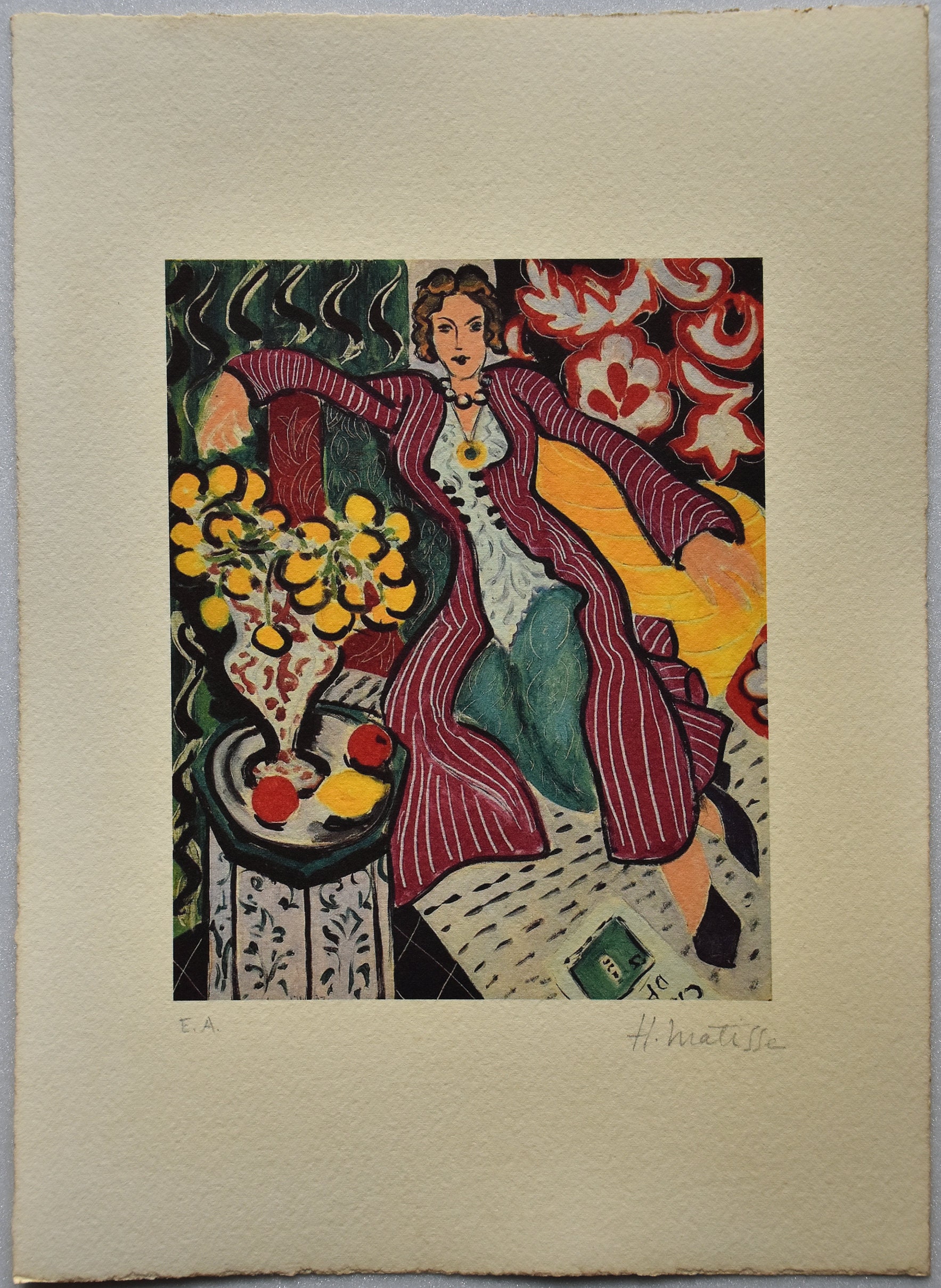 Henri Matisse Lithograph Limited Edition - Etsy UK