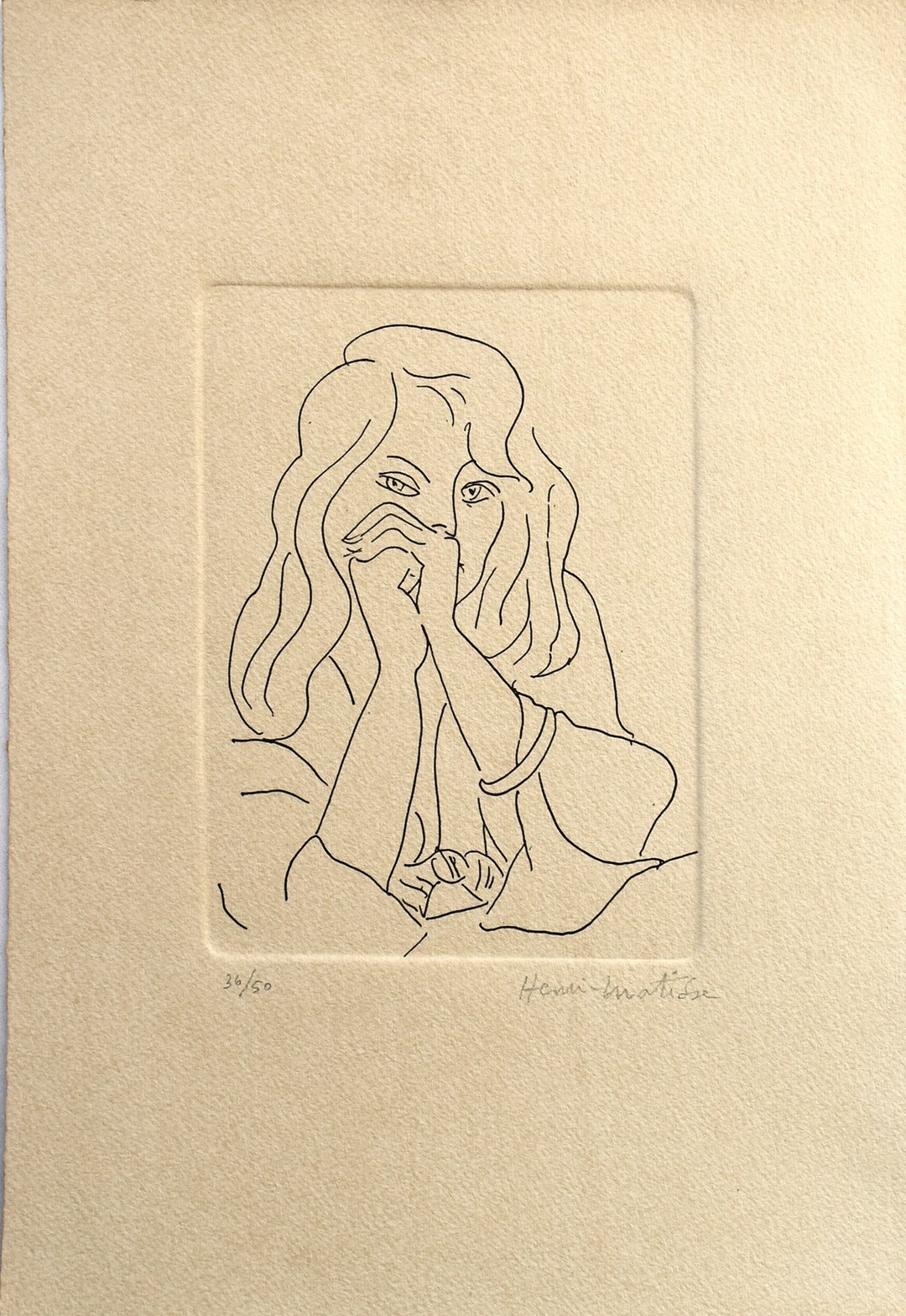 Henri Matisse, Etching, Engraving, Limited Edition - Etsy