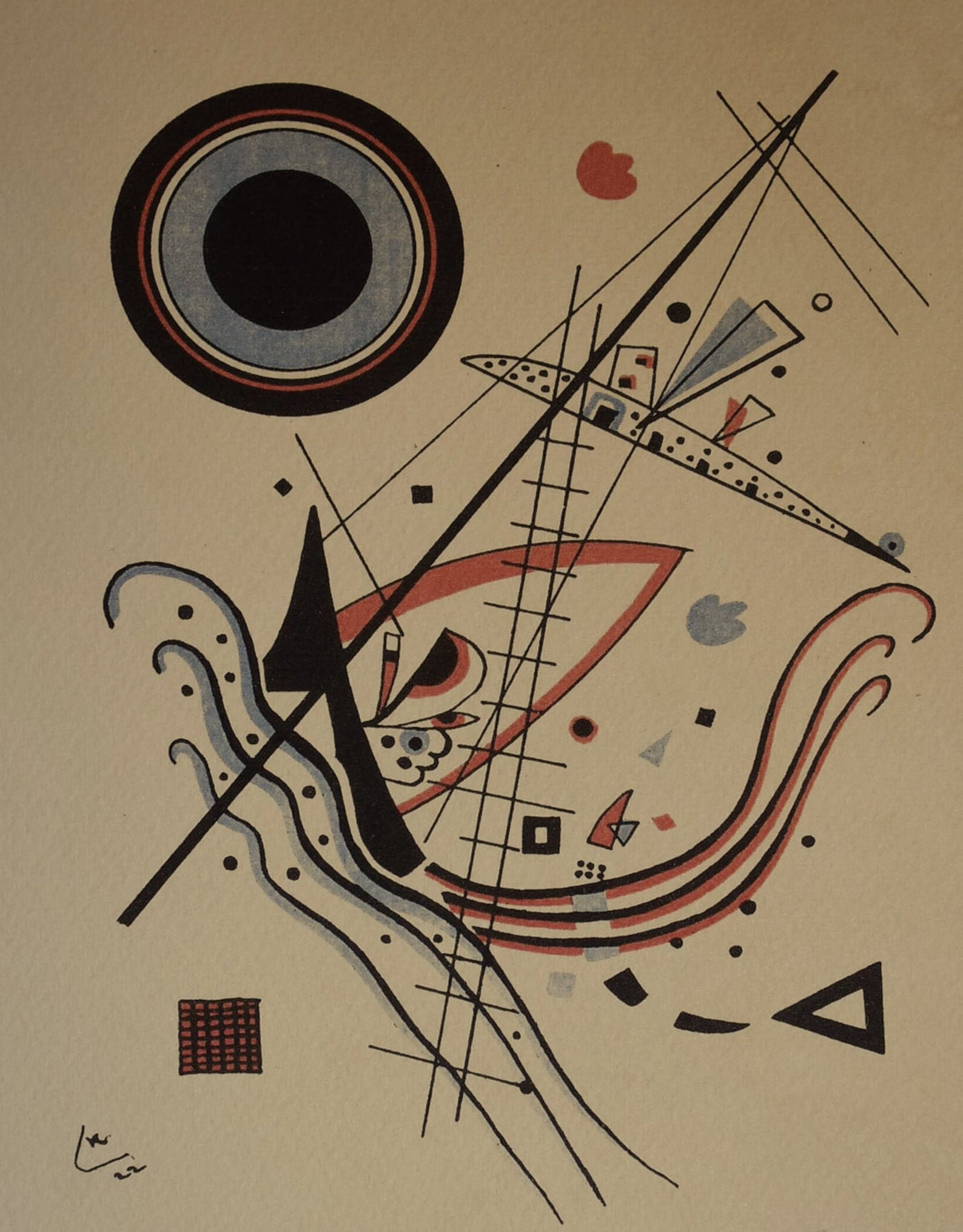 Wassily Kandinsky, Lithograph, Signed, Limited Edition, Art Print ...