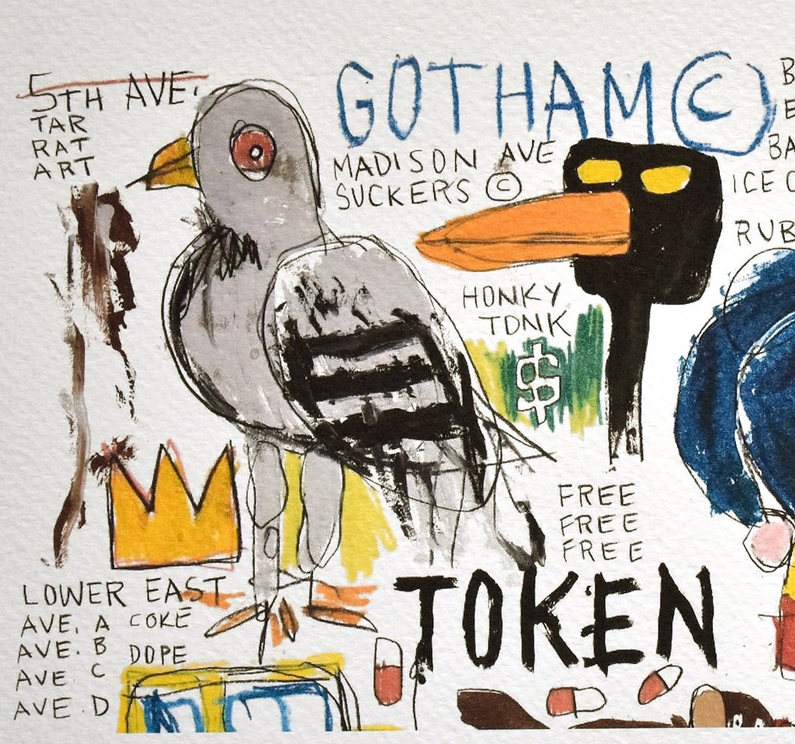 JEAN-MICHEL BASQUIAT Lithograph Signed Edition - Etsy