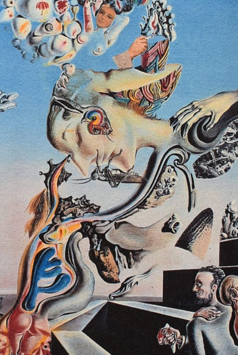 Salvador Dali Lithograph Limited Edition Lithography Art Etsy