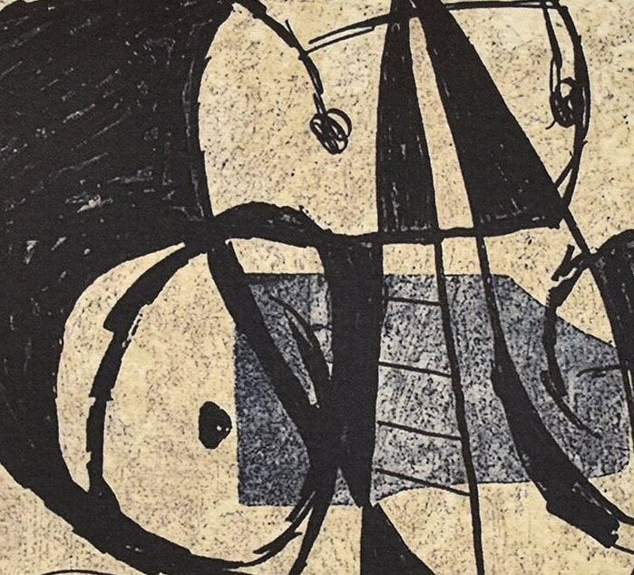 Joan Miró, Etching, Abstract Art, Limited Edition - Etsy