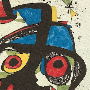 Joan Miró Lithograph Limited Edition Signed - Etsy