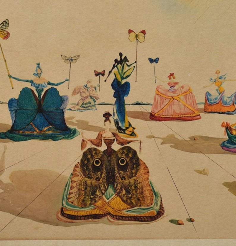 Salvador Dali, Lithograph, Limited Edition, Art Print - Etsy