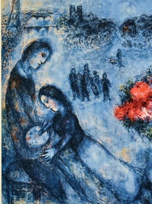 Marc Chagall Etching Arches Paper Modernist Naive Art - Etsy