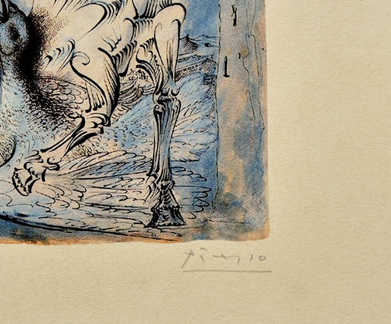 Pablo Picasso, Lithograph, Limited Edition - Etsy