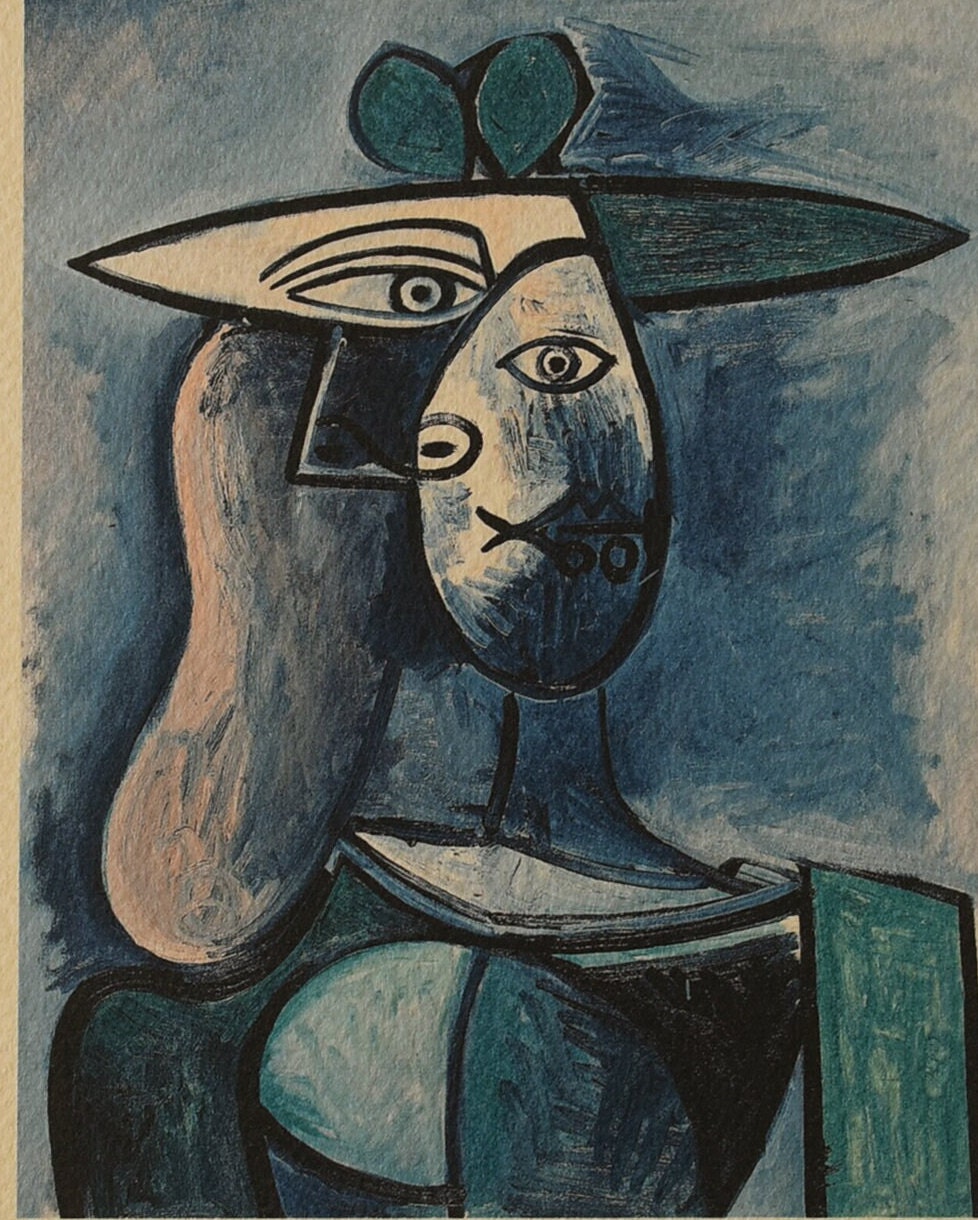 Pablo Picasso, Lithograph, Limited Edition, Fine Art, Art Print - Etsy