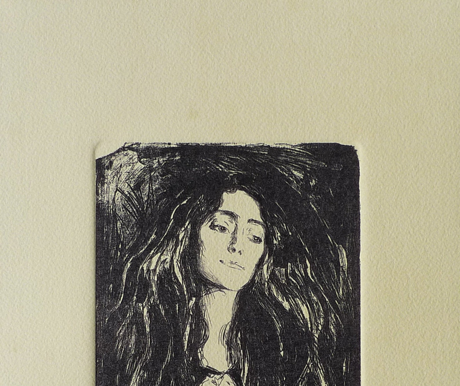 Edvard Munch A.P. Limited Edition Etching on Fine Art Arches - Etsy