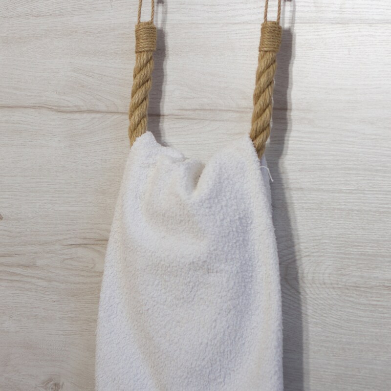 Rope Towel Holder - Etsy
