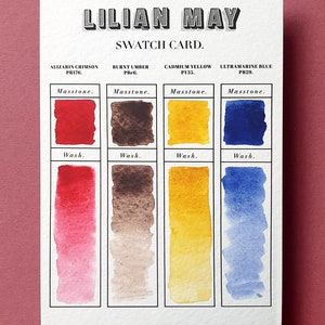 Palette and Matchbox Paint Set, Plastic-free, Handmade Art Supplies ...