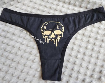 Skull Underwear - Etsy
