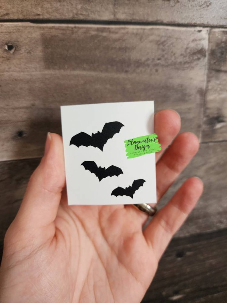 Mini Bat Decal, Bats Sticker, Vinyl Decal - Etsy