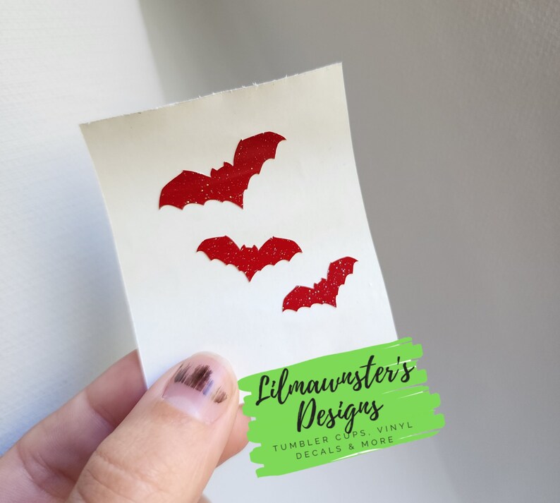 Mini Bat Decal, Bats Sticker, Vinyl Decal - Etsy