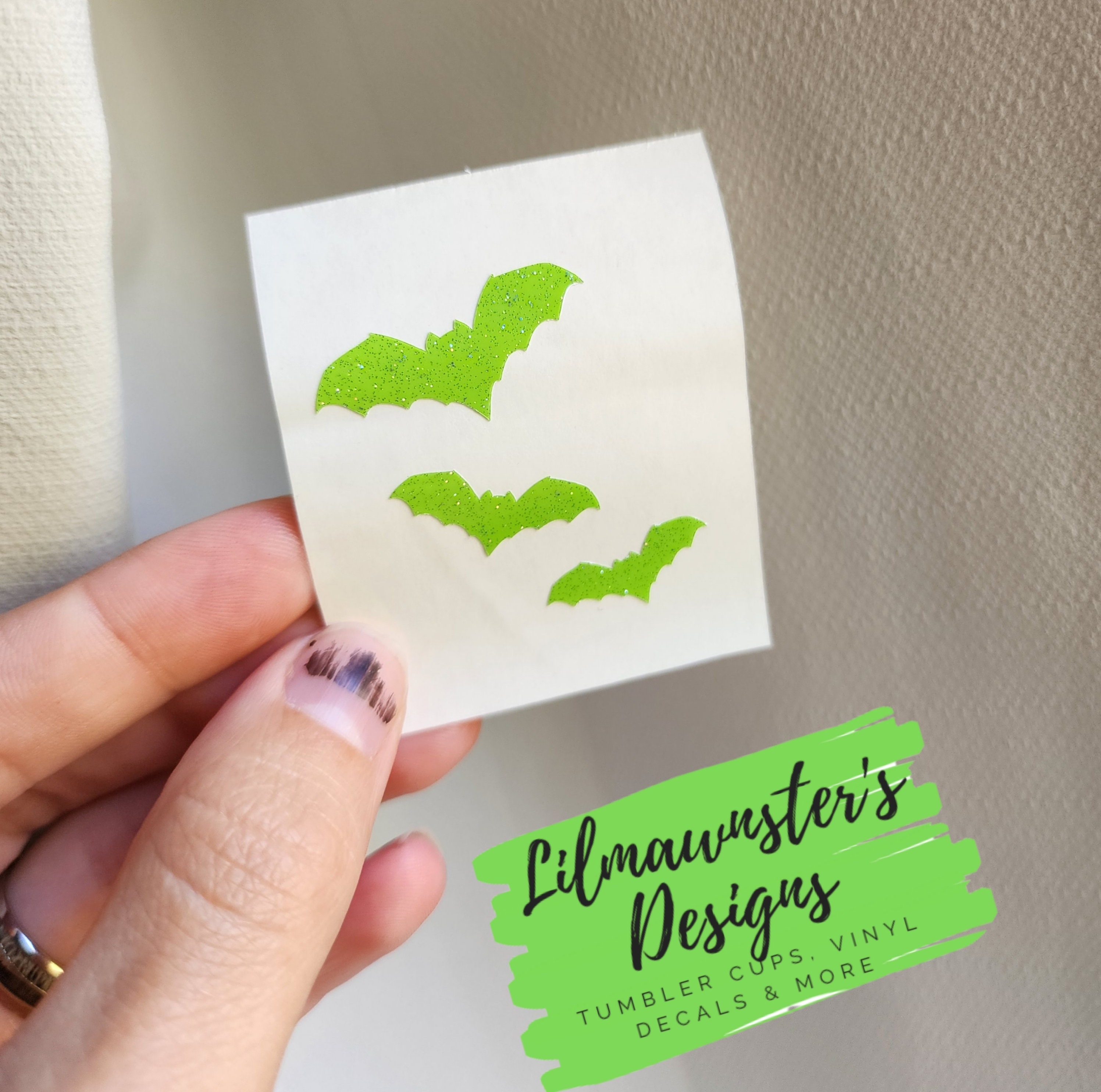 Mini Bat Decal, Bats Sticker, Vinyl Decal - Etsy