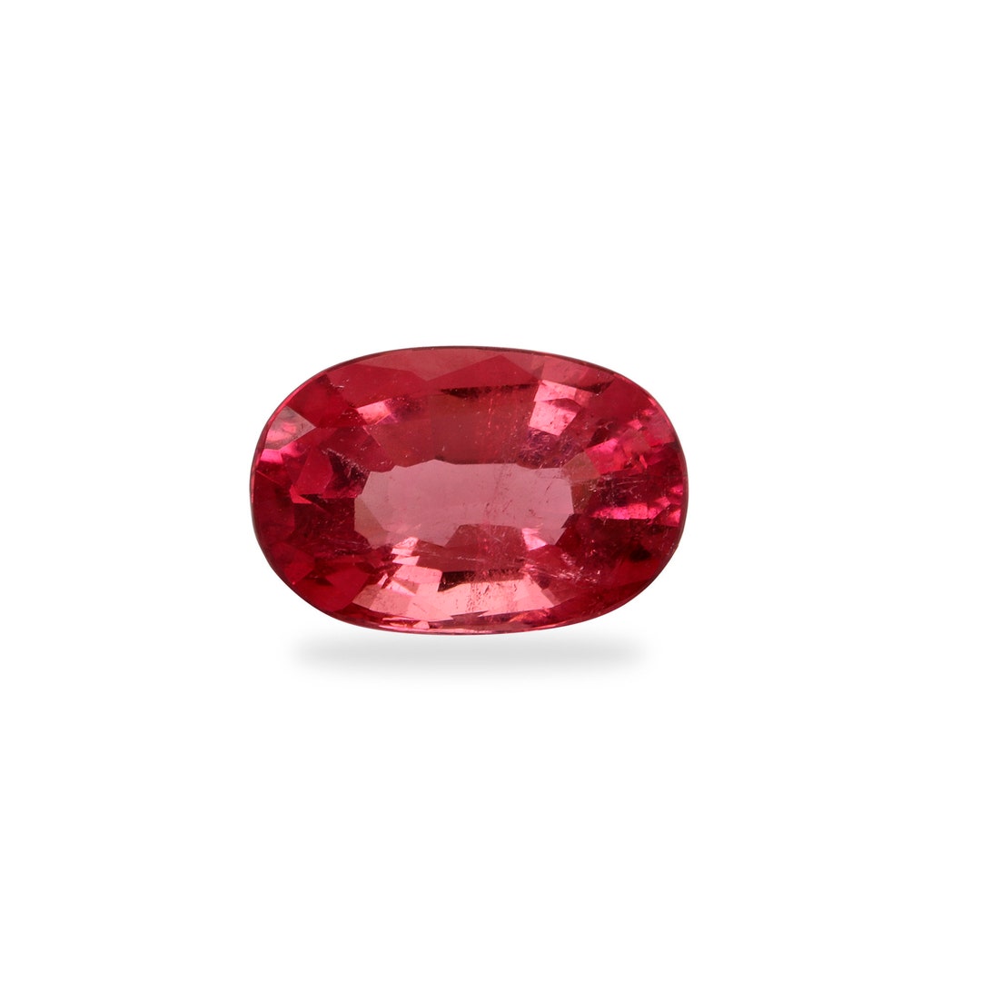 1.20cts Rubellite Tourmaline Oval Natural Gemstone October Birthstone ...