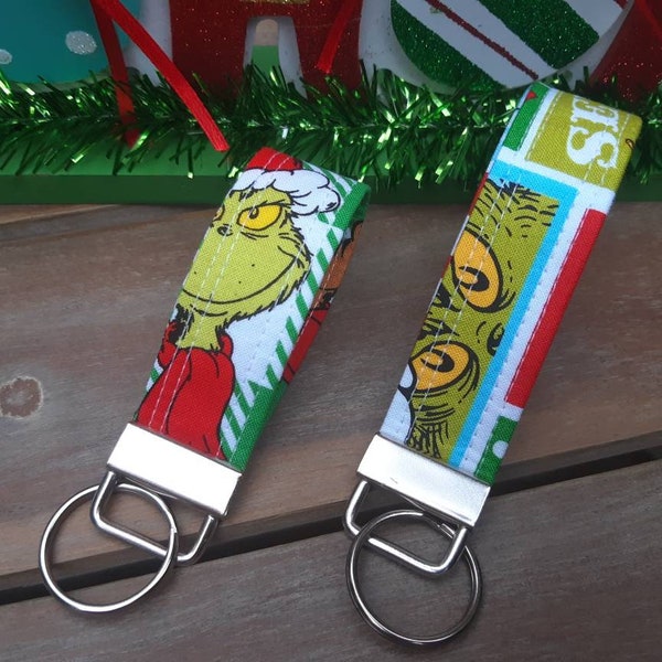 Grinch Keychain - Etsy
