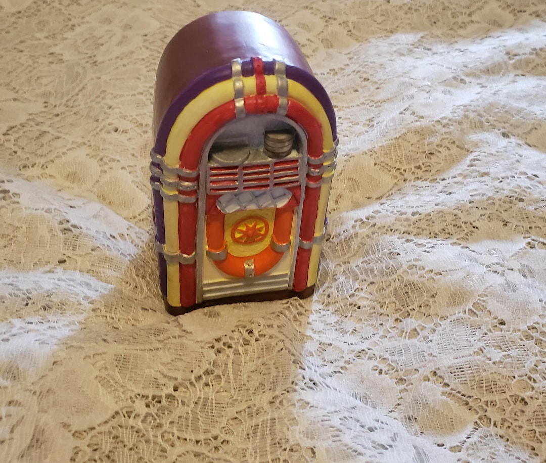 Vintage Music Box, Music Box, Elvis Music Box, Ceramic Music Box, Love ...