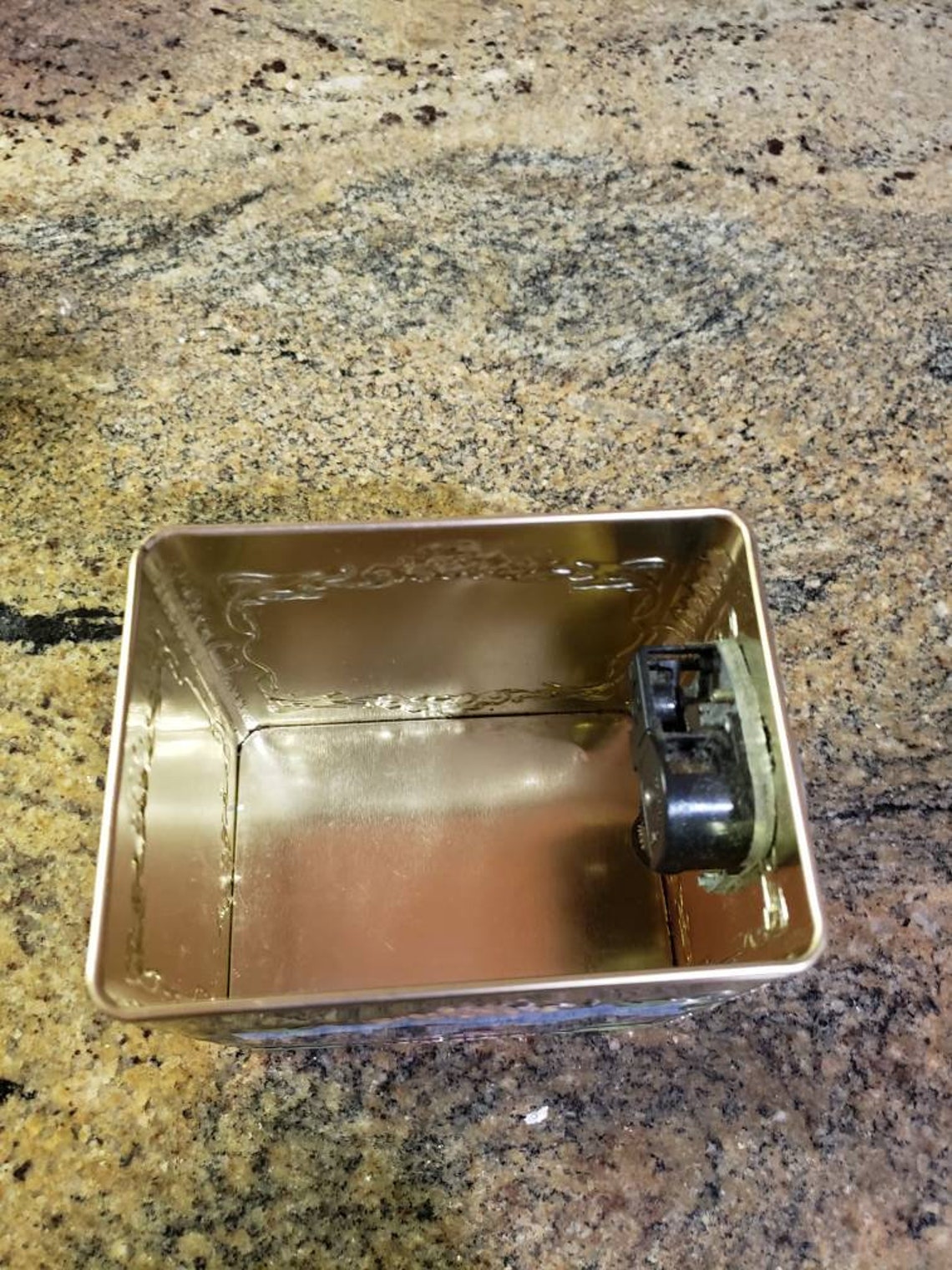 Vintage Music Tin German Music Tin. Xmas Tin Music Box - Etsy