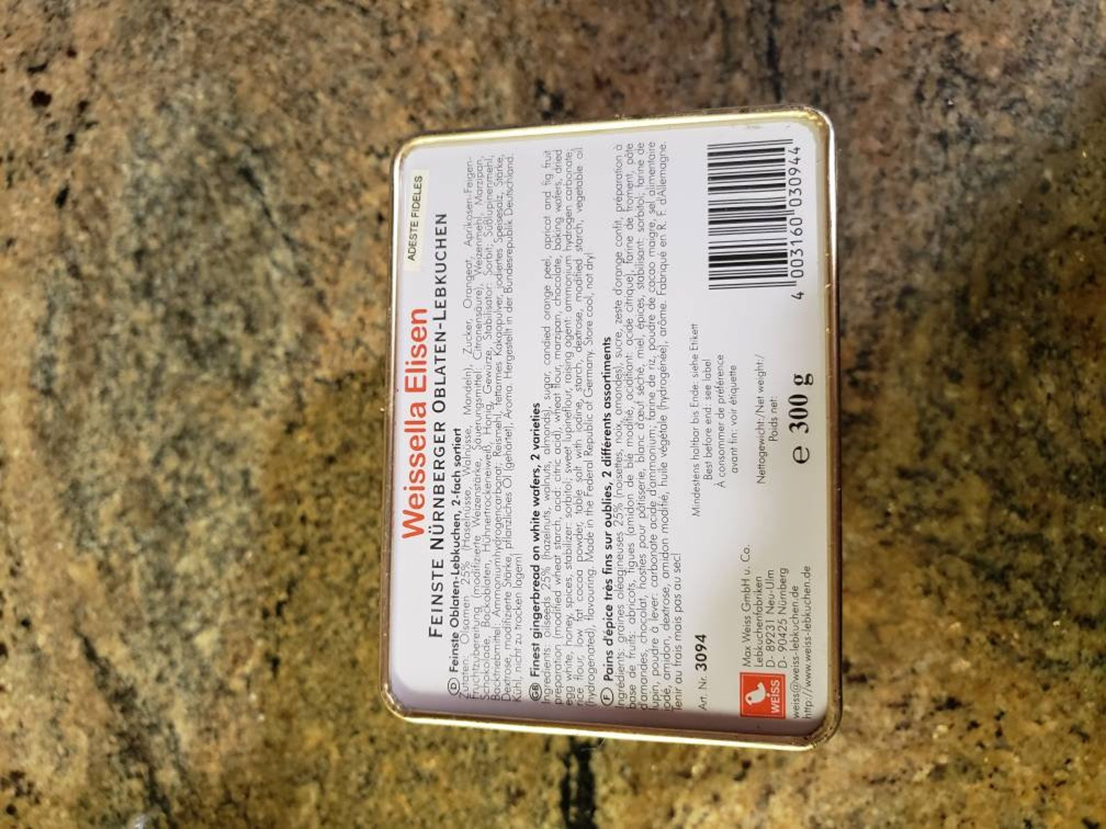 Vintage Music Tin German Music Tin. Xmas Tin Music Box - Etsy