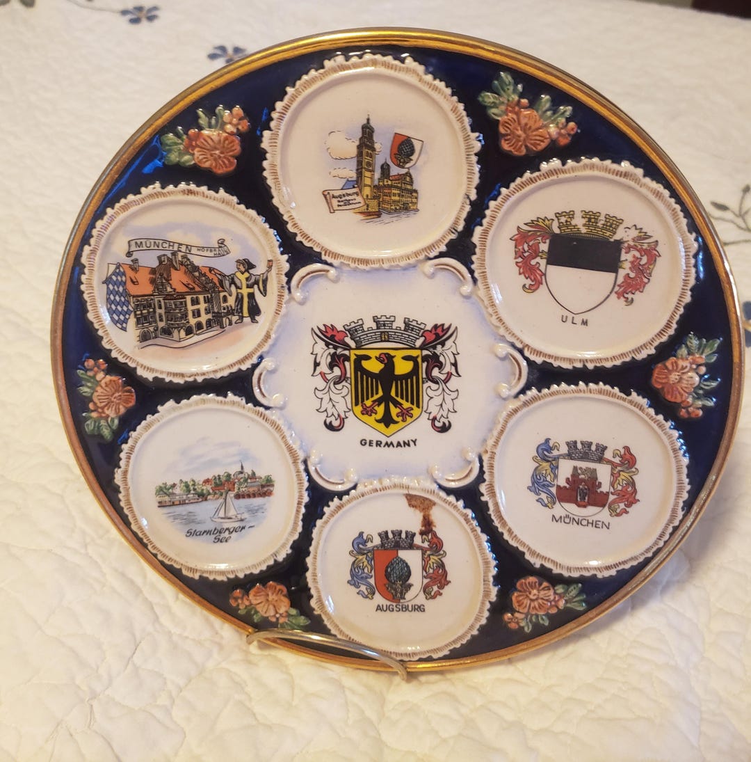 Vintage German Plate, Thewalt Plate, Souvinier Plate, Collector Plate ...
