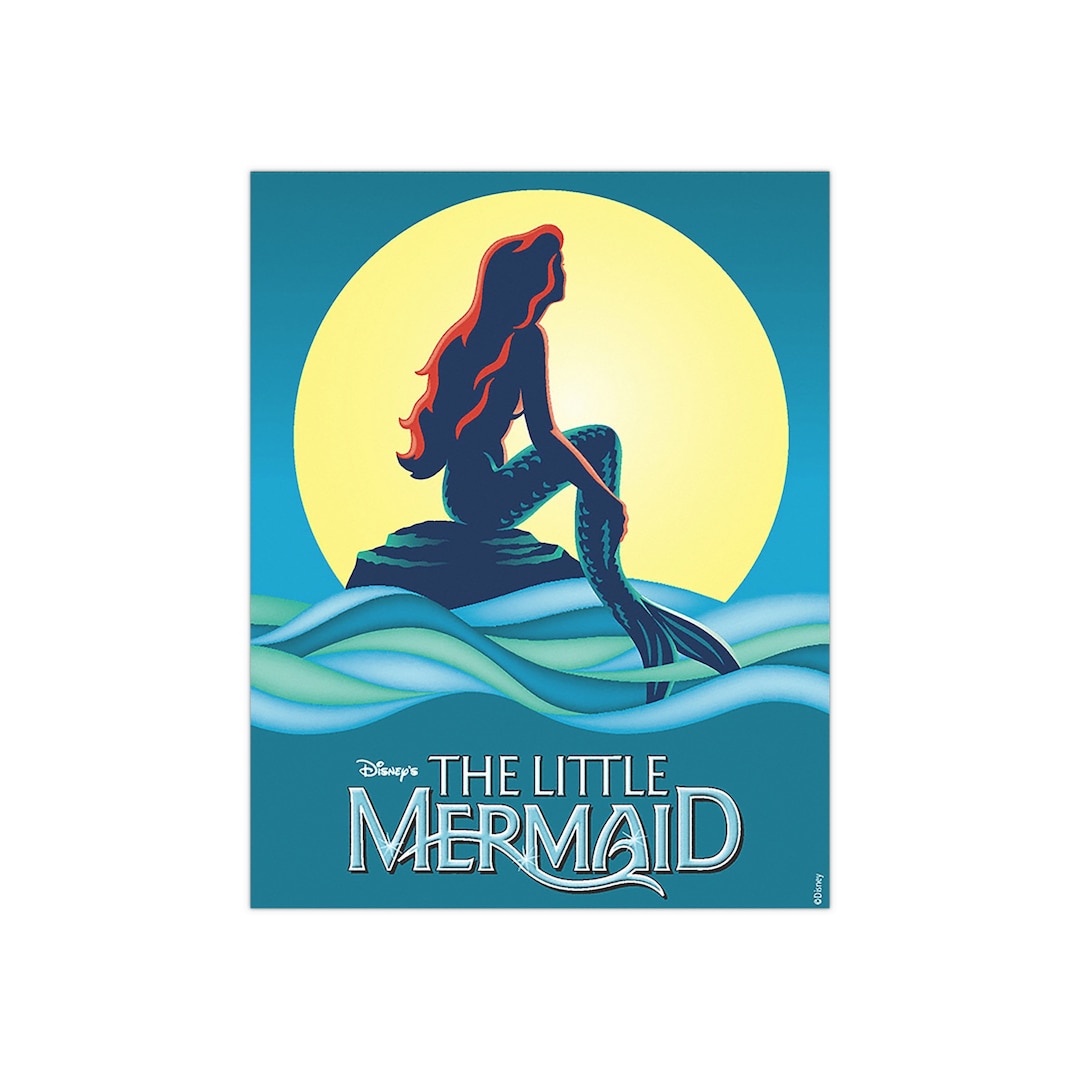 Little Mermaid 11x14 Poster (300gsm) - Etsy