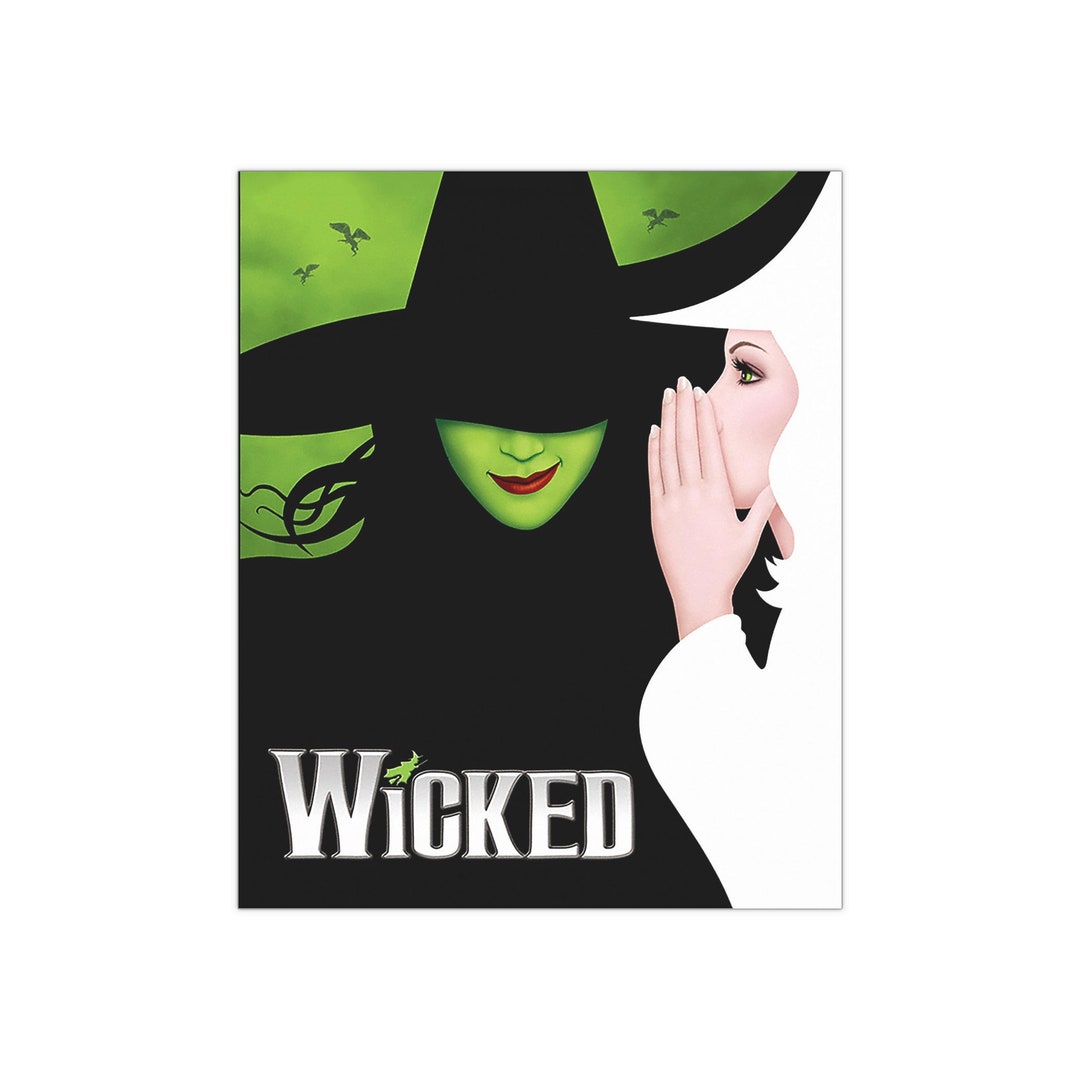 Wicked 9x11 11x14 Poster (300gsm) - Etsy