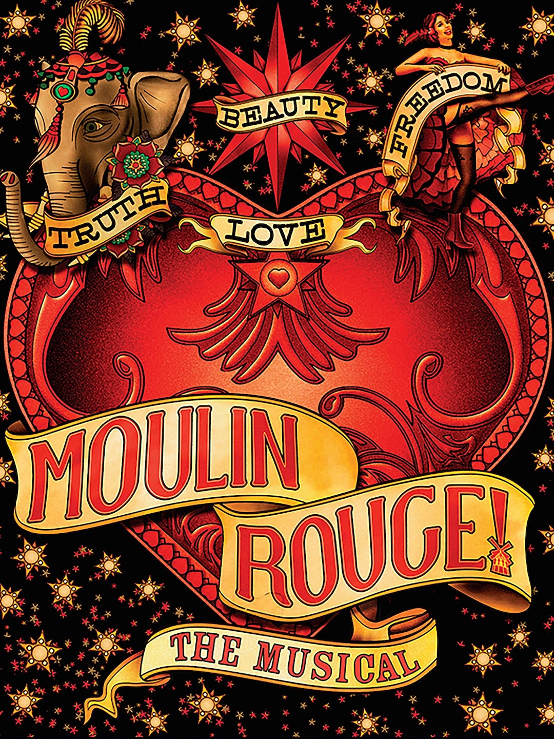 Moulin Rouge Musical Print - 9x12 Instant Download | Broadway Art - Etsy UK