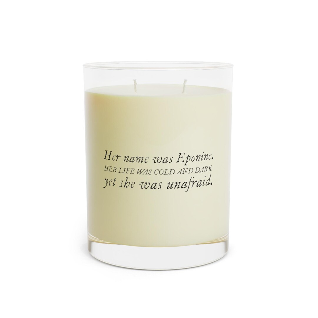 Les Miserables Soy Candle – Eponine Quote, Musical Theatre Gift - Etsy