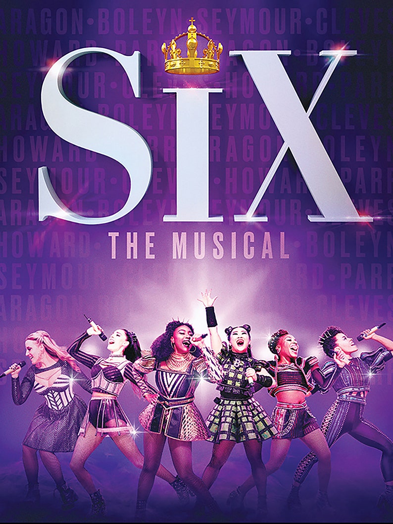 Six the Musical Print - 16x20 Instant Download | Broadway Art - Etsy