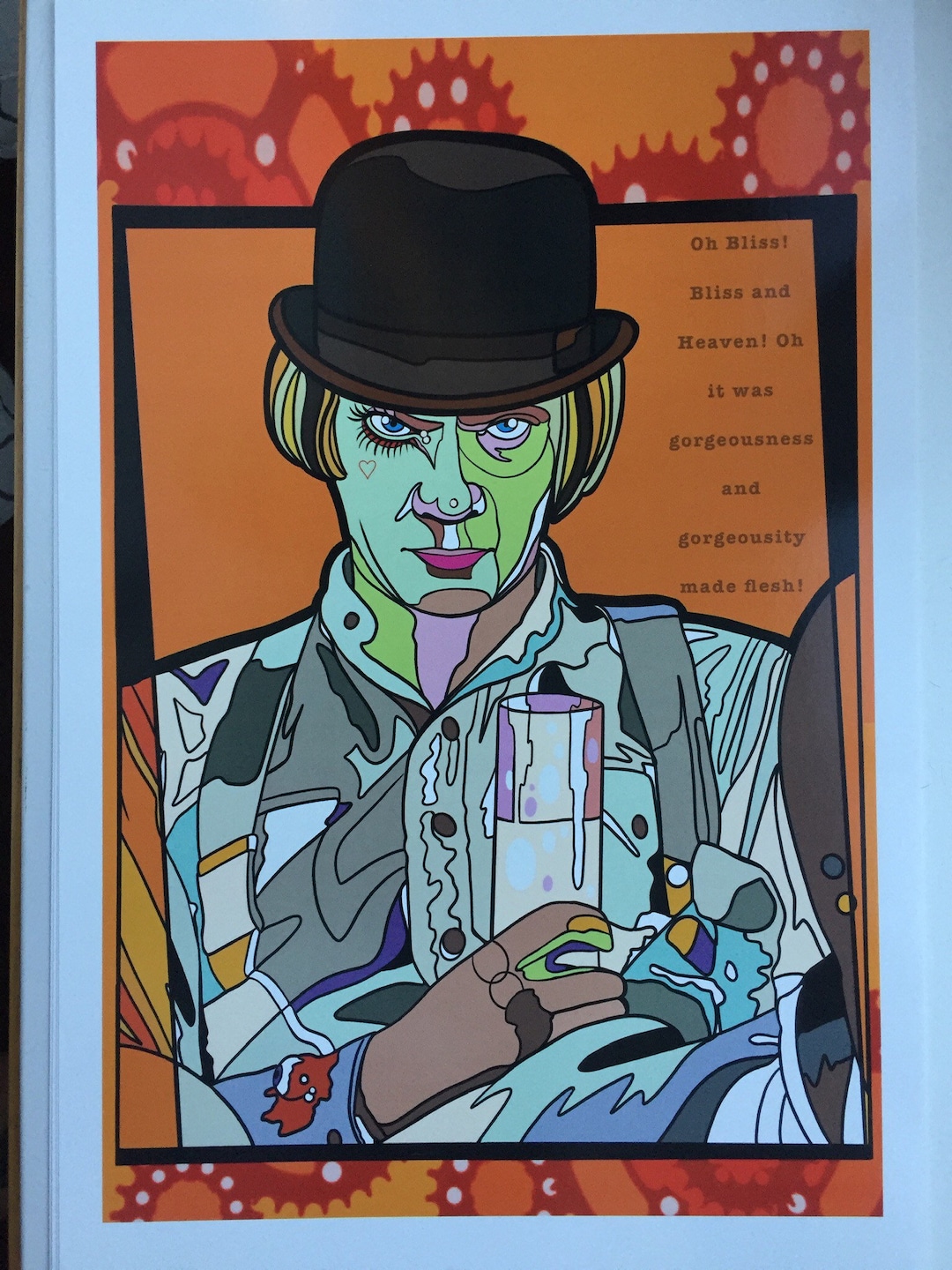 A Clockwork Orange Alex Droog Digital Art Print. - Etsy