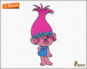 Trolls Embroidery Design - Etsy