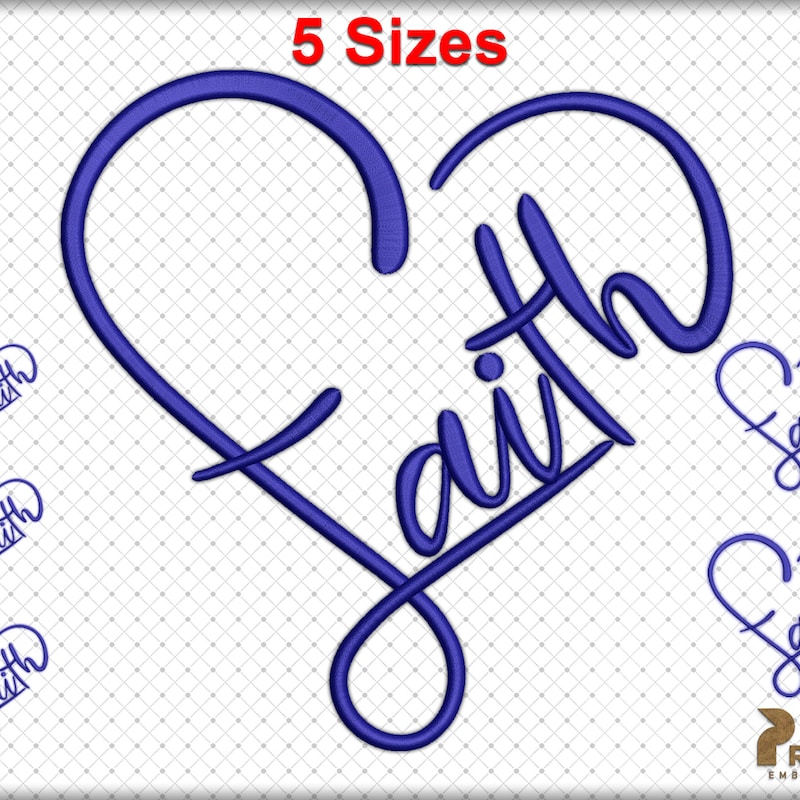 Faith Embroidery - Etsy
