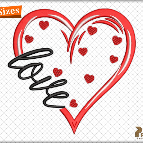 Love Heart Design - Etsy