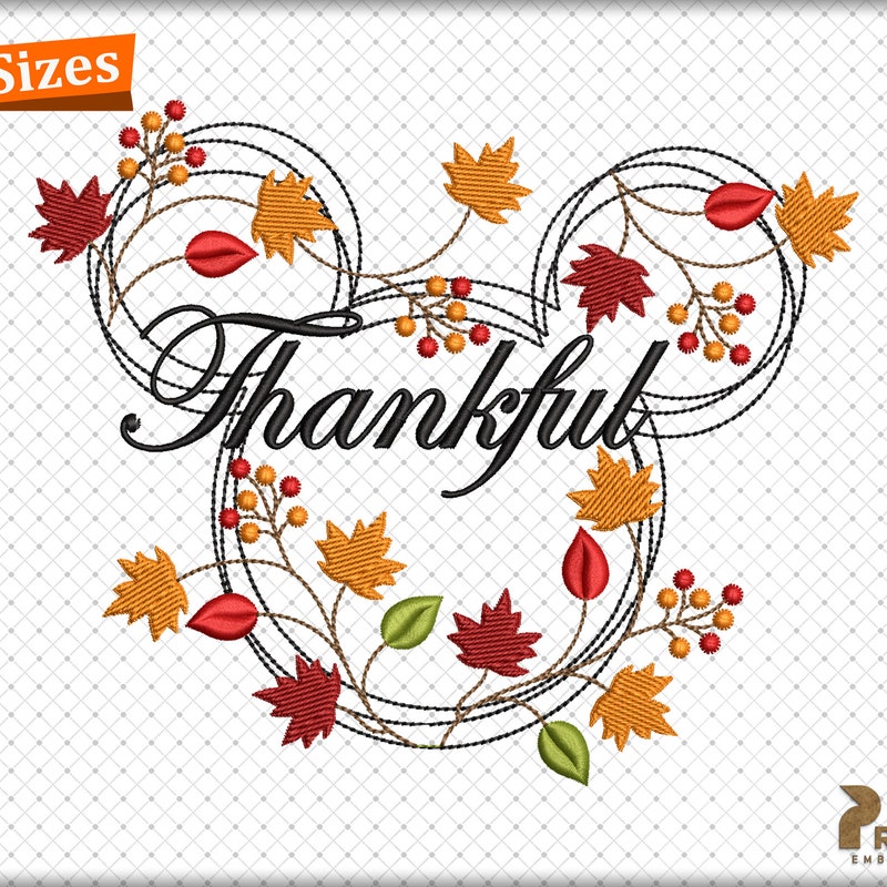 Thanksgiving Embroidery Designs for Machine - Etsy