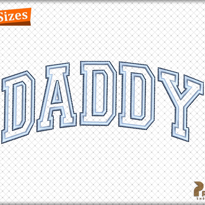 Daddy Embroidery - Etsy