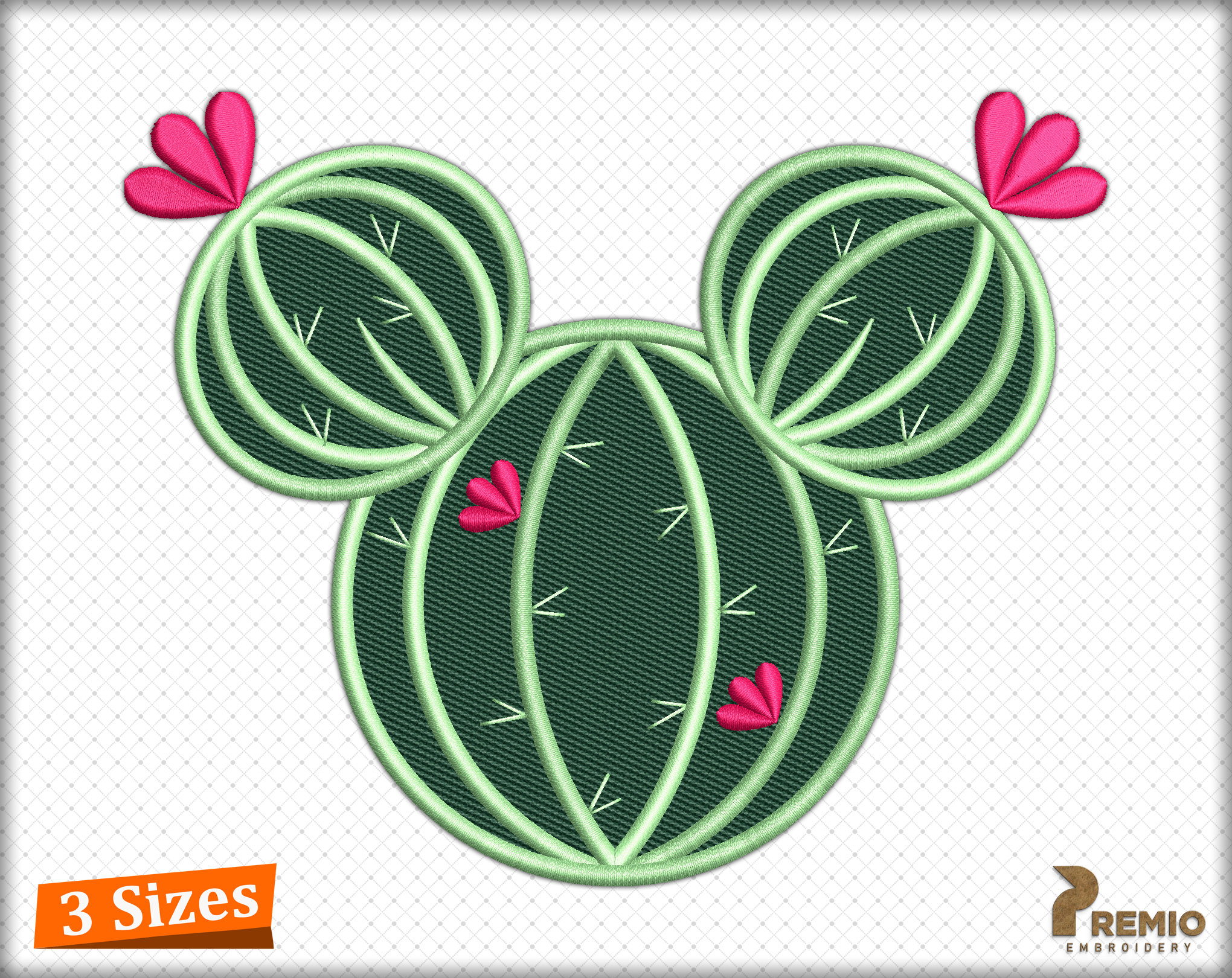 Cactus Embroidery Design, Cactus Embroidery Design, Cactus Machine ...