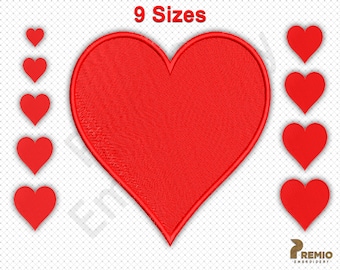 Heart Embroidery Designs, Love Heart Machine Embroidery Design ...