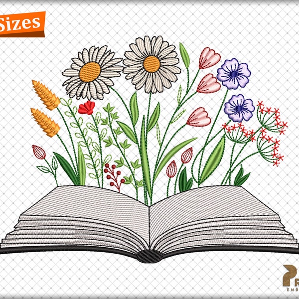 Flower Embroidery - Etsy