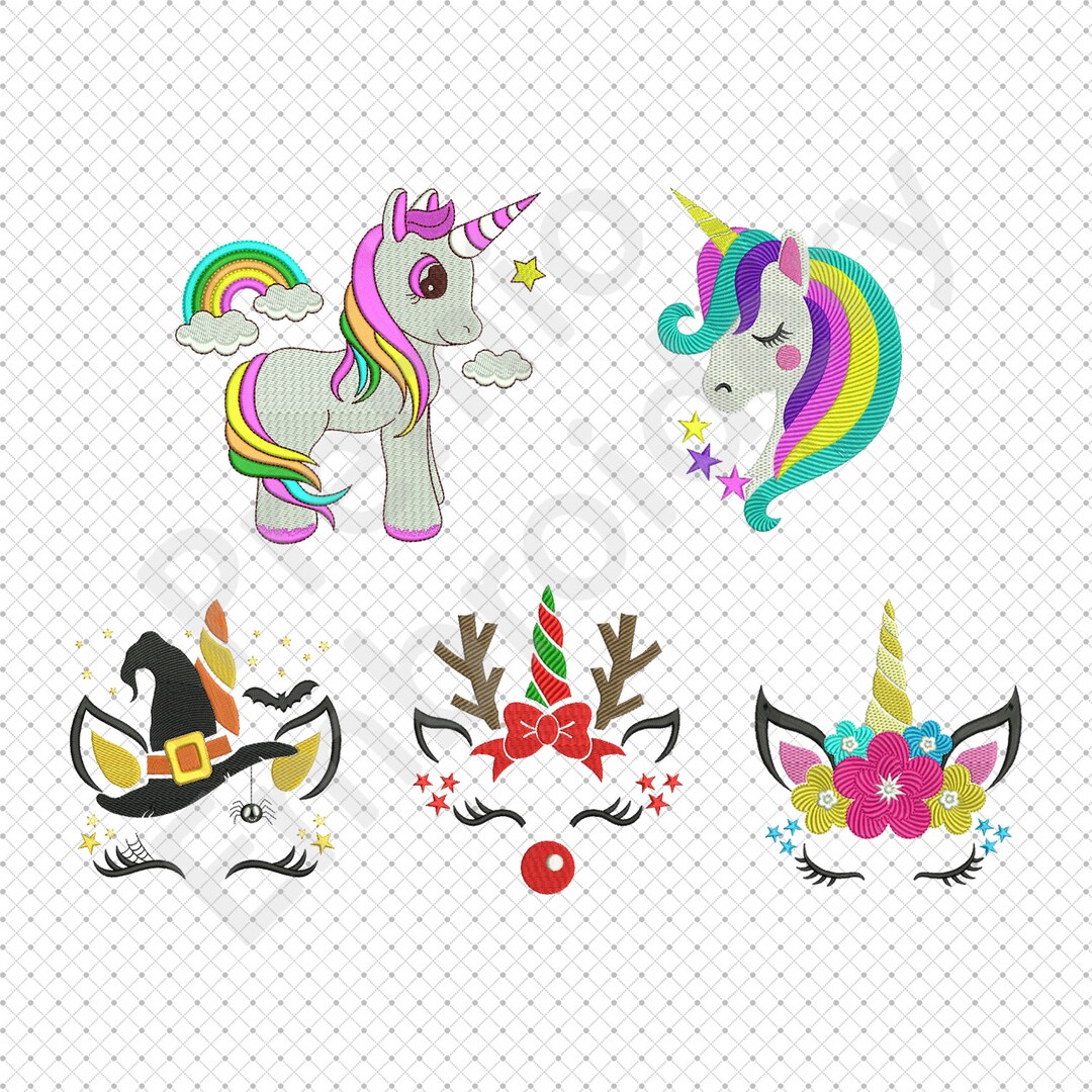 UNICORN, Unicorn Embroidery Designs, Unicorn Machine Embroidery ...
