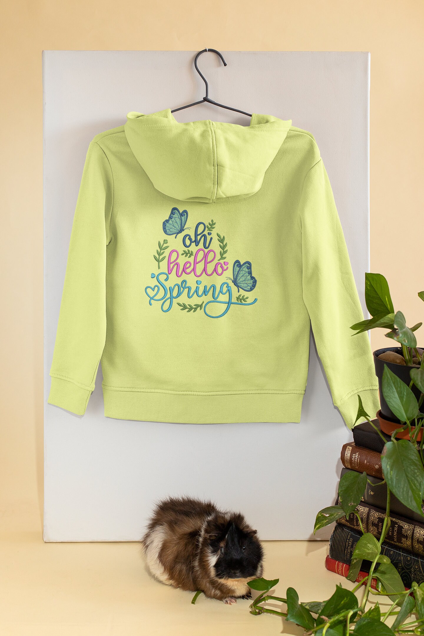 Hello Spring Embroidery Designs Happy Spring Happy Easter - Etsy