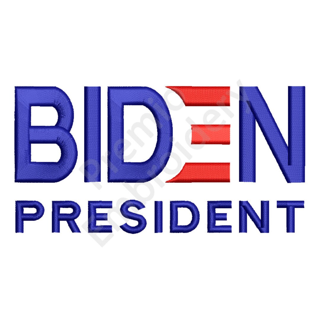 Joe Biden Embroidery Design, Joe Biden Machine Embroidery Design, Biden ...